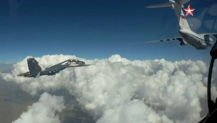 New Satellite Image unveils an impressive line-up of 12 Russian Su-25 ...