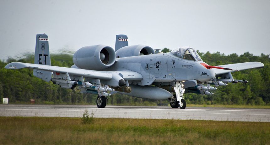 Interesting Experimental Flight Test A-10 Thunderbolt II Spotted over ...