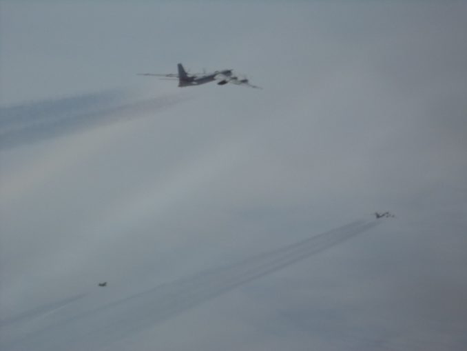 For The Second Day In A Row US F-22 Jets Intercept Russian Tu-95 ...