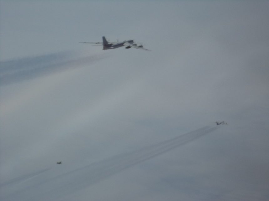 For The Second Day In A Row US F-22 Jets Intercept Russian Tu-95 ...