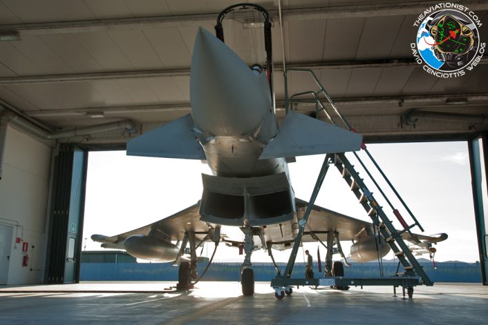 Some Great Shots Of A Typical Day Of Eurofighter Typhoon Night Flying ...