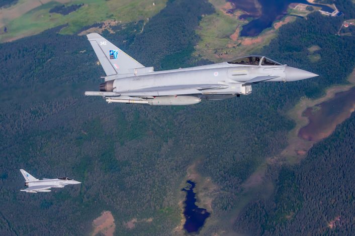 Eurofighter Typhoon in new, special Tiger Livery is freaking awesome ...