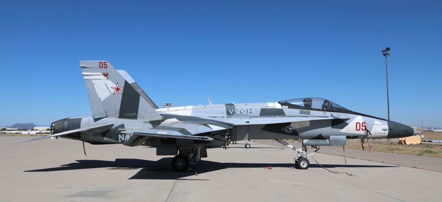 These Legacy Hornets Have Just Arrived At Davis-Monthan AFB's "Boneyard ...