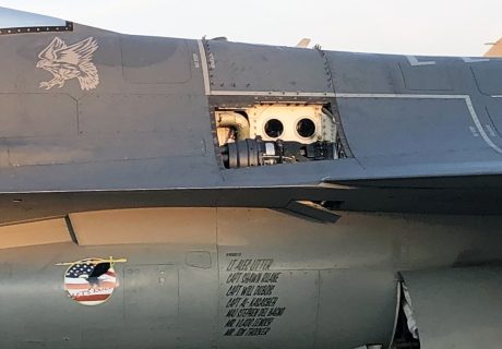 F-16 Loses Gun Panel During Viper Demo Team's Display Practice at ...