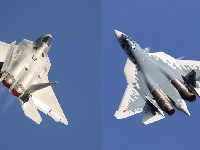 Russian Su-27 Flanker performs dangerous intercept putting itself ...