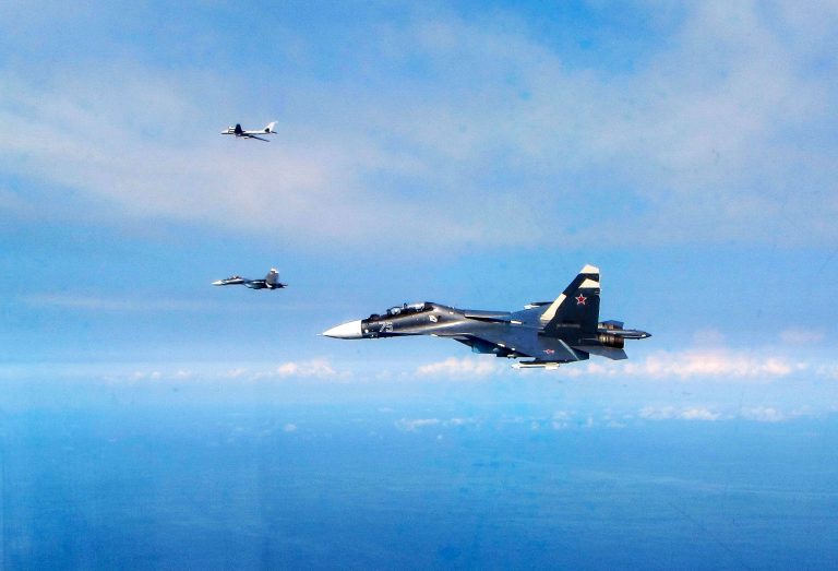U.S. F-22s, Canadian CF-18s Intercept Russian Tu-95s Inside Alaska ADIZ ...