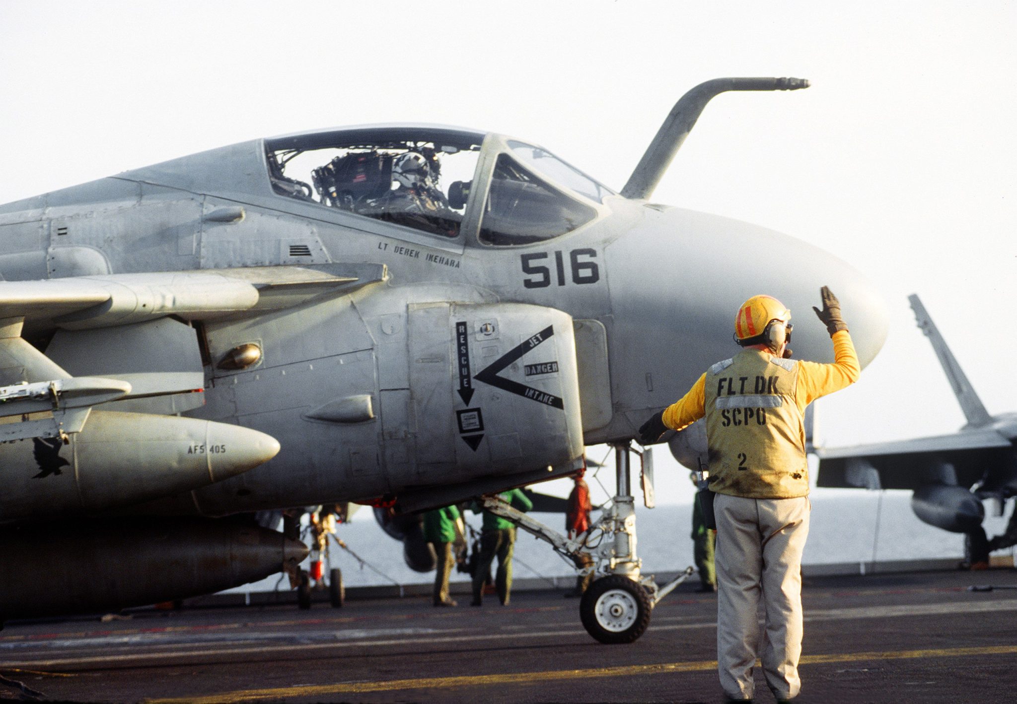 Climb Into The Cockpit Of An A-6 Flying A Show Of Force Mission To ...