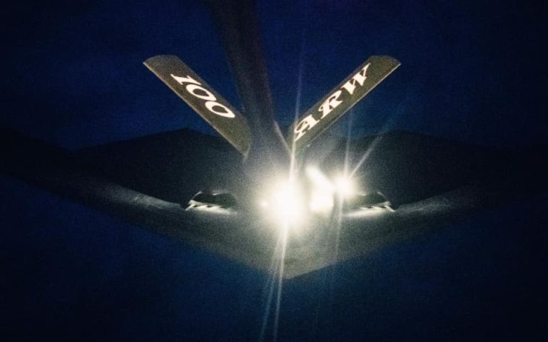 A B-2 Spirit Stealth Bomber Flew An Extended Duration Sortie Over The ...