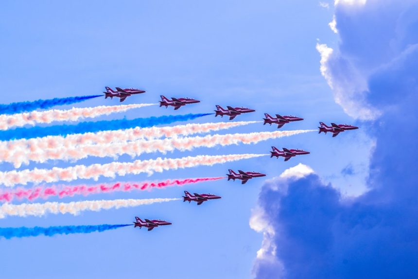 We Have Followed The Red Arrows As They Performed In The Washington DC ...