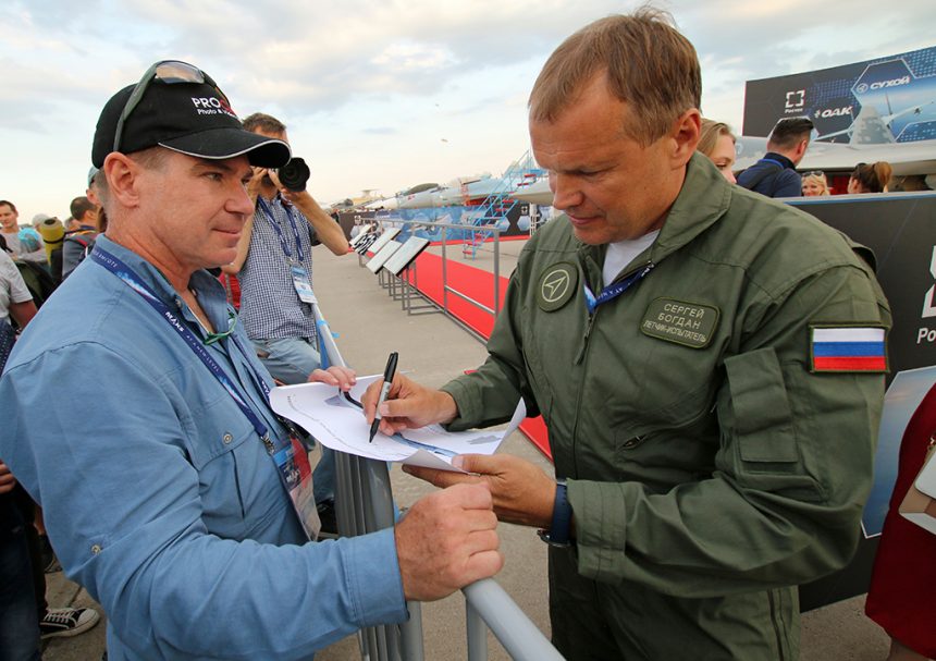 Let's Talk About Russian Test Pilot Sergey Bogdan’s Impressive Su-57 ...