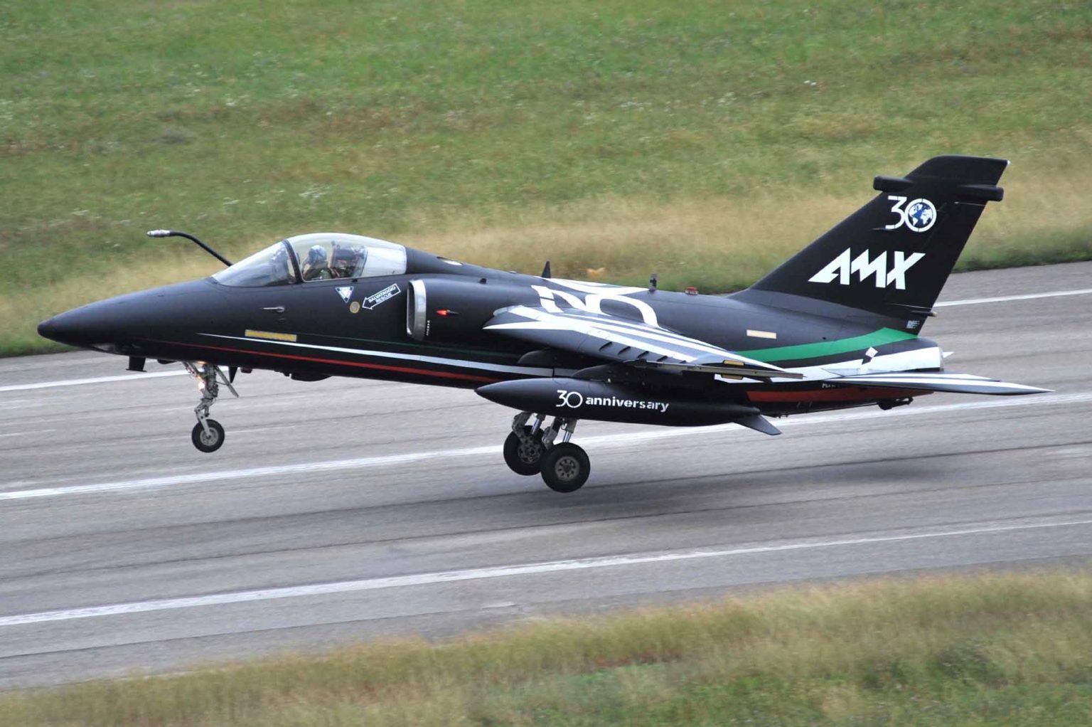 The Italian Air Force Celebrates The 30th Anniversary Of the AMX in ...