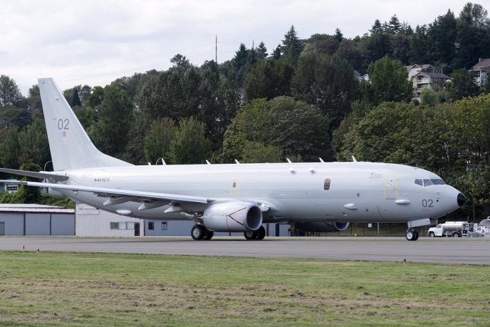 First Poseidon MRA Mk.1 Maritime Patrol Aircraft delivered to the Royal ...