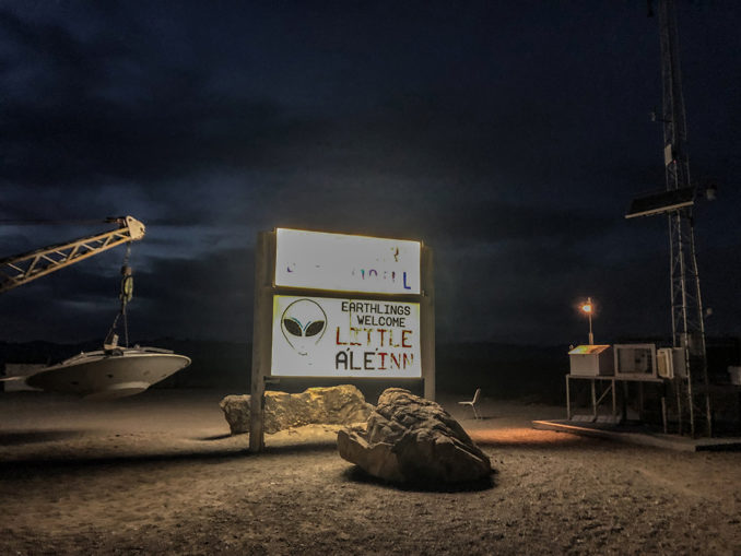 We Look Inside Area 51’s “Black Mailbox”, Eat Pie at the Lil’ Ali’ Inn ...
