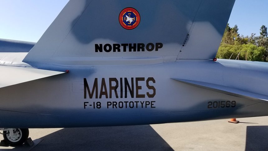 The Northrop YF-17 Cobra Prototype Has Been Given A Brand New Paint ...