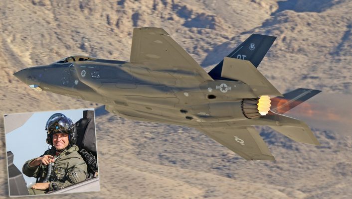 First Look at The New “Wraith” Aggressor F-16 In Action at Nellis AFB ...