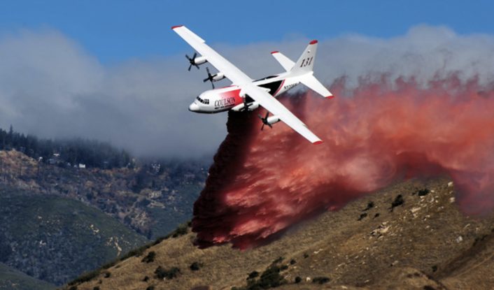 Footage of Coulson Aviation C-130 Large Air Tanker Crashing In ...