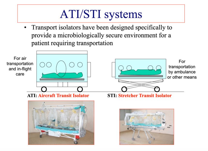 Coronavirus: This Is How Air Evacuation Of Patients Under Biosafety ...
