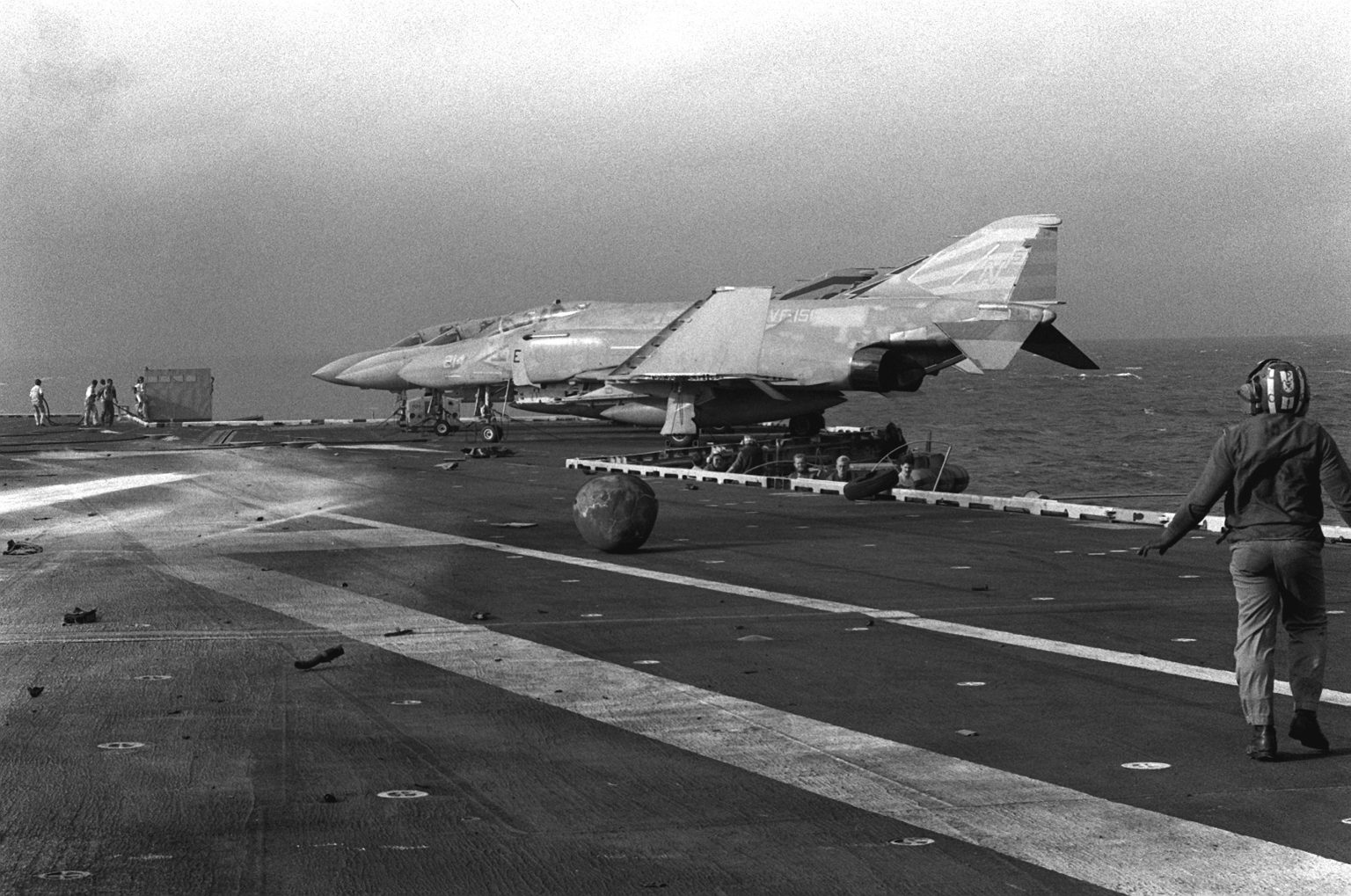 Footage Of The A-7E's Ramp Strike on USS Midway in 1984 Says A Lot ...