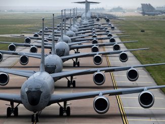 Photo: nearly 70 F-15E Strike Eagles in largest Elephant Walk to date ...