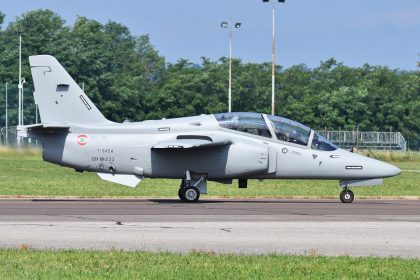 Here Are The First Photos of the New T-345A Trainers in Italian Air ...
