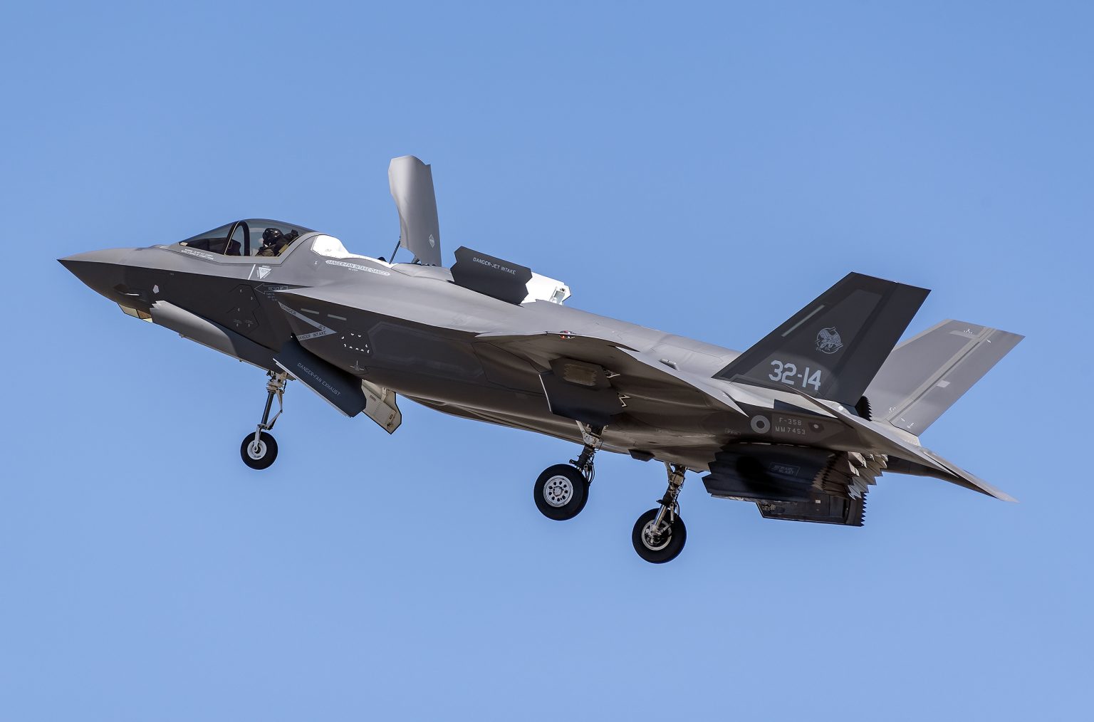 Italian Air Force F-35B Makes Official Debut During Expeditionary Proof ...