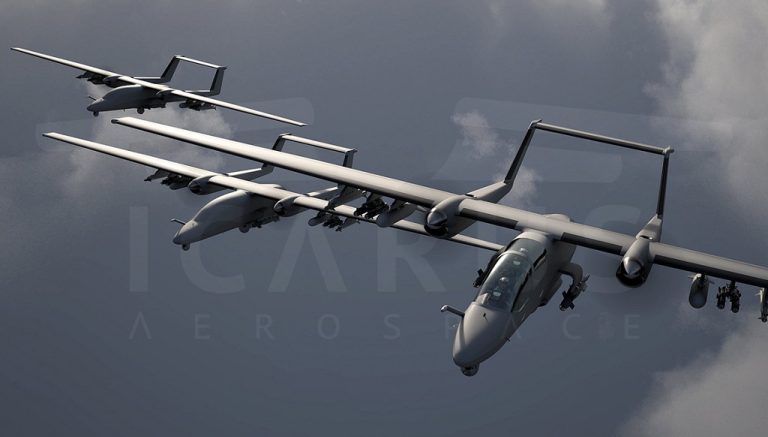 Icarus Aerospace Unveils a New Tactical Air Vehicle Family of Aircraft ...