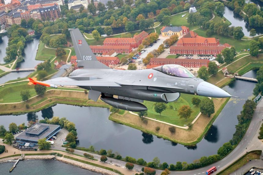 Danish F-16 Gets Have Glass Grey Paint. It's The Same That Will Be ...