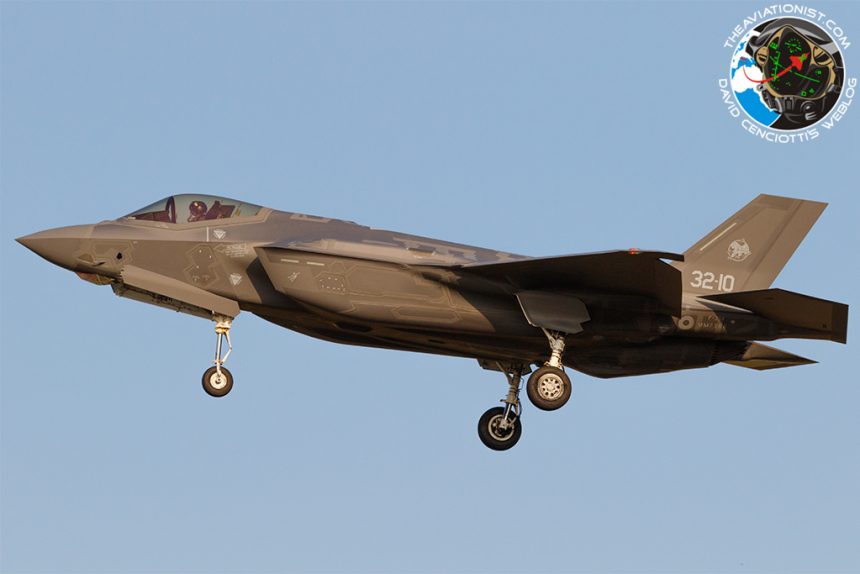 The First Italian Air Force F-35B Deploys To "Deci" Air Weapons ...