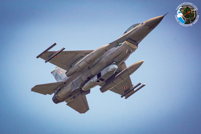 Polish F-16 Tiger Demo Display Premiere at Łask Air Base Open Day - The ...