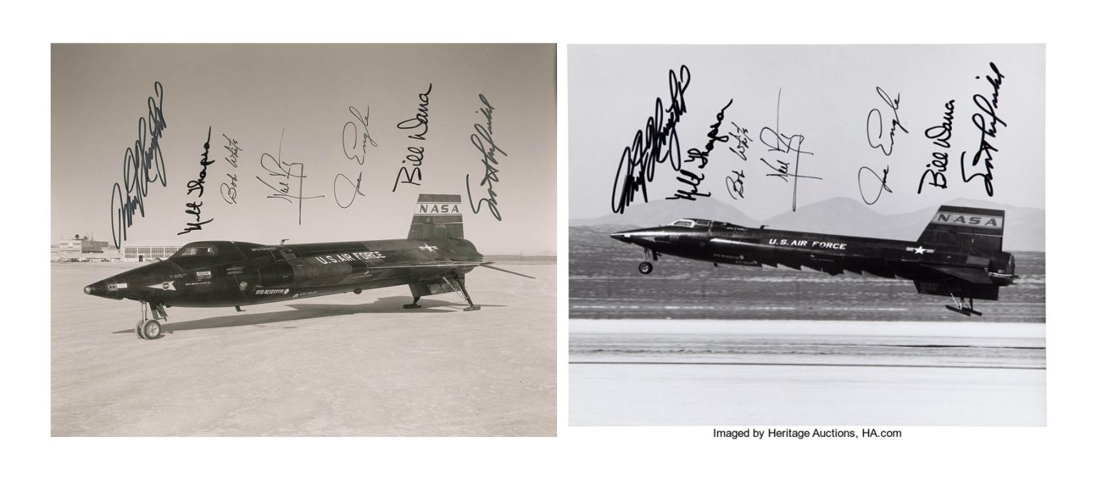 Ultimate Aviation Gift? How About A $7,000 Photo Of The X-15 Signed by ...