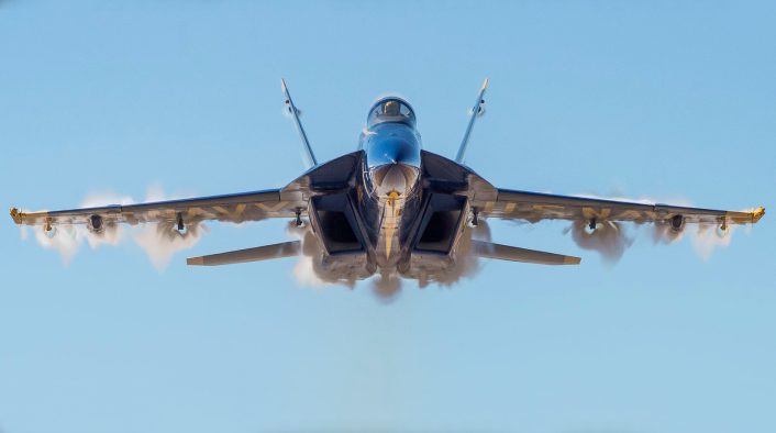 B-1 Lancer Bomber Flies With JASSM Stealthy Missile During External ...