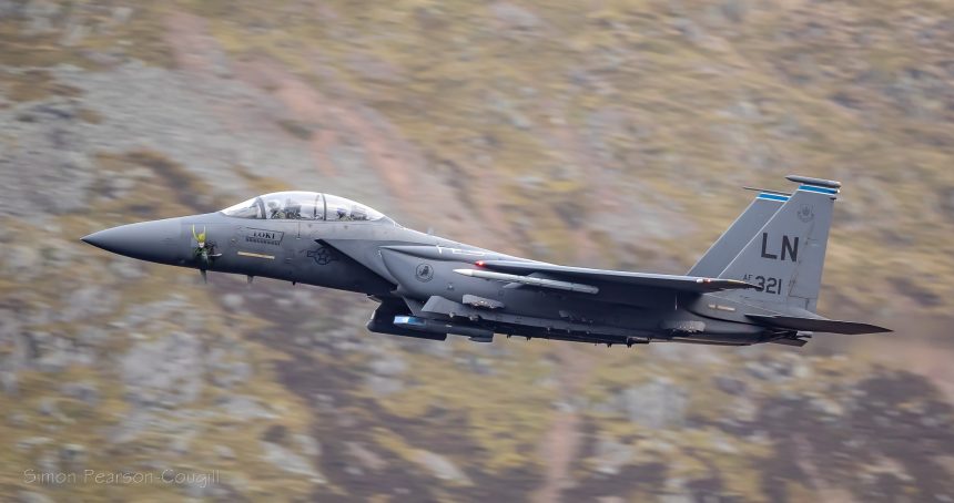 F-15E Rocketing Through Lake District Valleys Marks Return Of The 48th ...