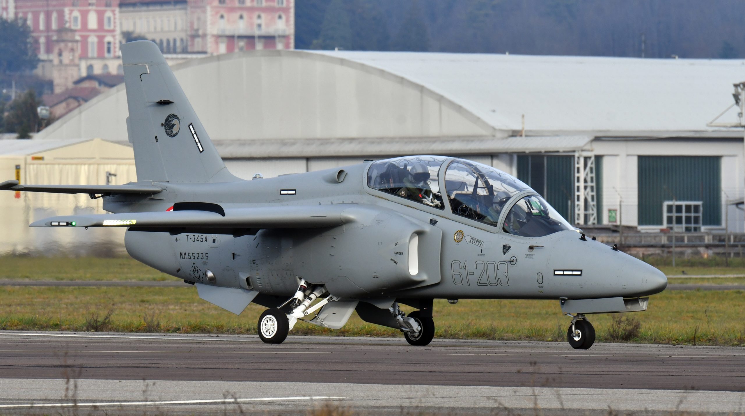 First Two T 345 Trainers Delivered To The Italian Air Force The