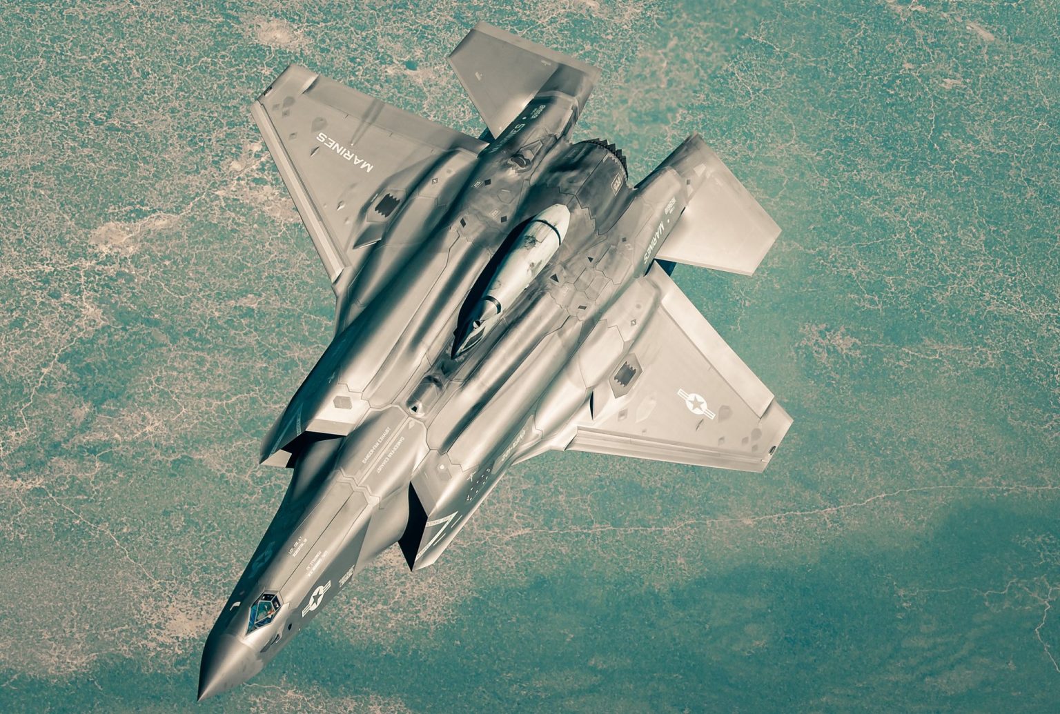 F-35Bs Armed With Gun Pod Continue Supporting Operation Octave Quartz ...