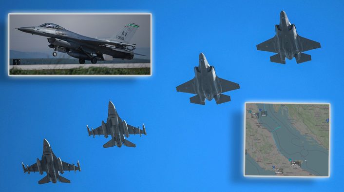 Take A Look At These Photos Of An F-35 Flying With The ALE-70 Towed ...