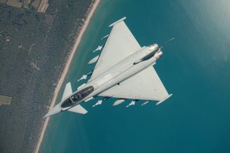 Italian Eurofighter Typhoon Flew In "Full Load" Configuration For The ...