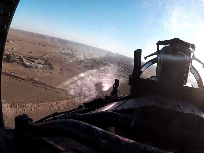 Cockpit video (with raw sound) of F-15E Strike Eagle flying through ...