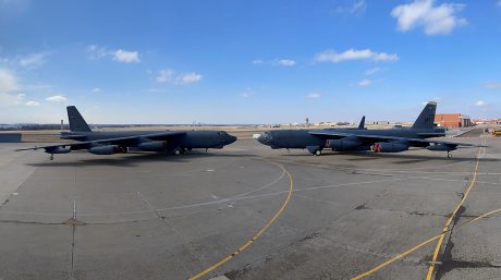 The Only Two B-52 Bombers To Be Resurrected From The “Boneyard” Parked ...
