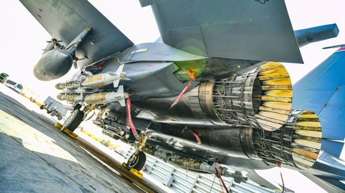 F-15E Strike Eagles Execute First Operational Tactical Munitions Ferry ...