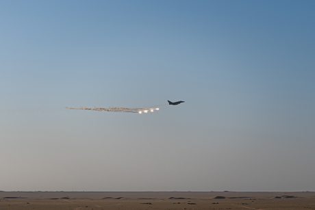 Rare Photos Show Italian Eurofighters Dropping Flares During Live-Fire ...