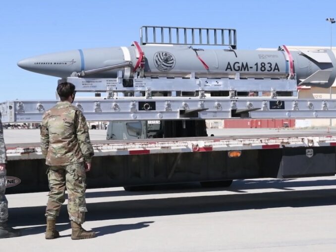 U.S. Navy Launched An AGM-88G Advanced Anti-Radiation Guided Missile – Extended Range For The ...