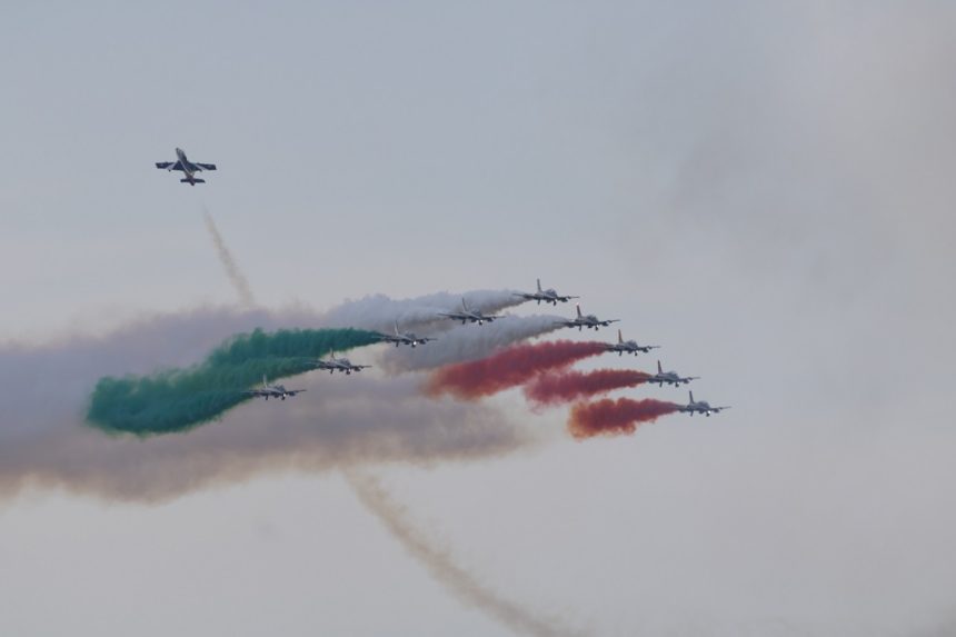 The Italian Air Force Celebrates The 75th Anniversary Of The Flight ...