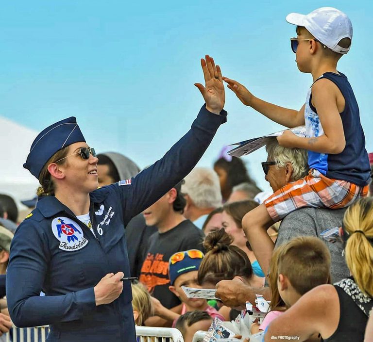USAF Maj. Michelle “Mace” Curran, Thunderbird #5, to Leave Team - The ...