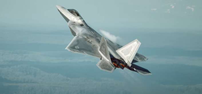 Excellent video of F-22 Raptor stealth fighter operations at Red Flag ...