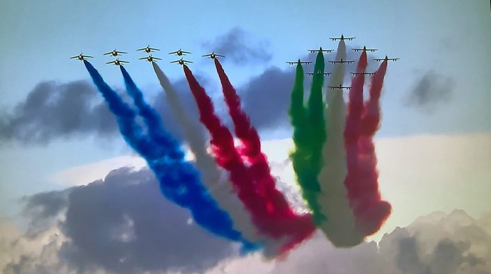 M-345 HET in new Frecce Tricolori display team livery unveiled - The ...