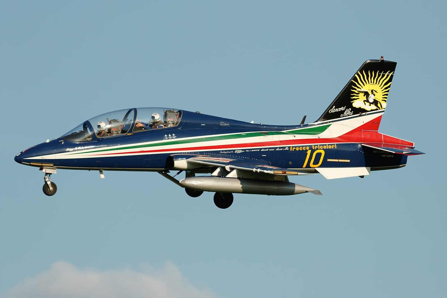 New M-346 Jet For The Frecce Tricolori Display Team Breaks Cover - The Aviationist