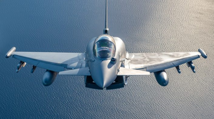 British Eurofighter Typhoon fighter jets nearly clashed with Turkish ...