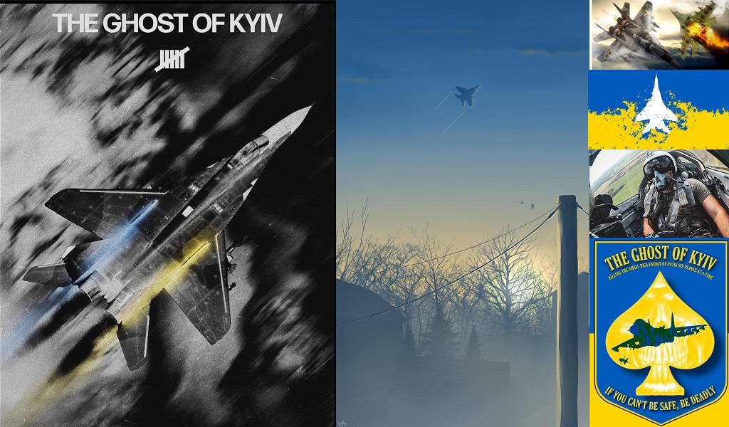 These Are Some Of The Most Creative Ways The 'Ghost Of Kyiv' Is Being ...