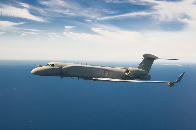Italian G550 CAEW Aircraft Carried Out First Surveillance Mission Over ...