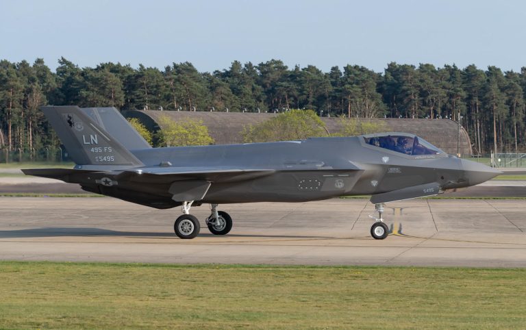 493rd and 495th Fighter Squadrons Have Received Their Flagship F-35A ...